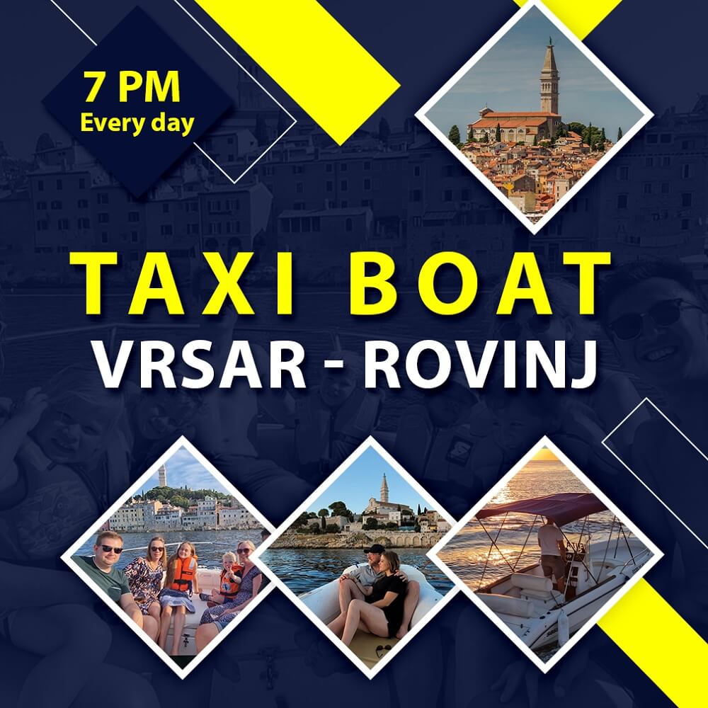 Taxi Boat & Rent a Boat & Dolphin Tours - "Arsen" Vrsar Istria
